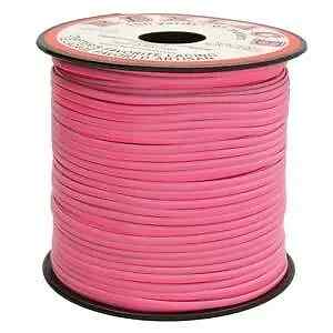 Rexlace Duo Plastic Lacing Pink/Neon Pink 100yd Spool | eBay