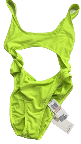 Good American Women’s Swimsuit 2 Monokini Green Florecent 19695451929| eBay