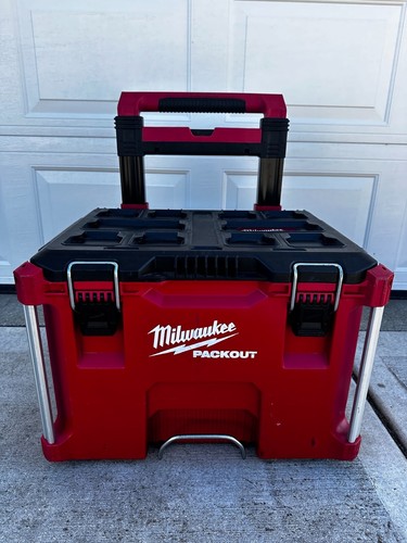 Milwaukee 48-22-8426 250-Pound Capacity Polymer Packout Rolling Tool ...