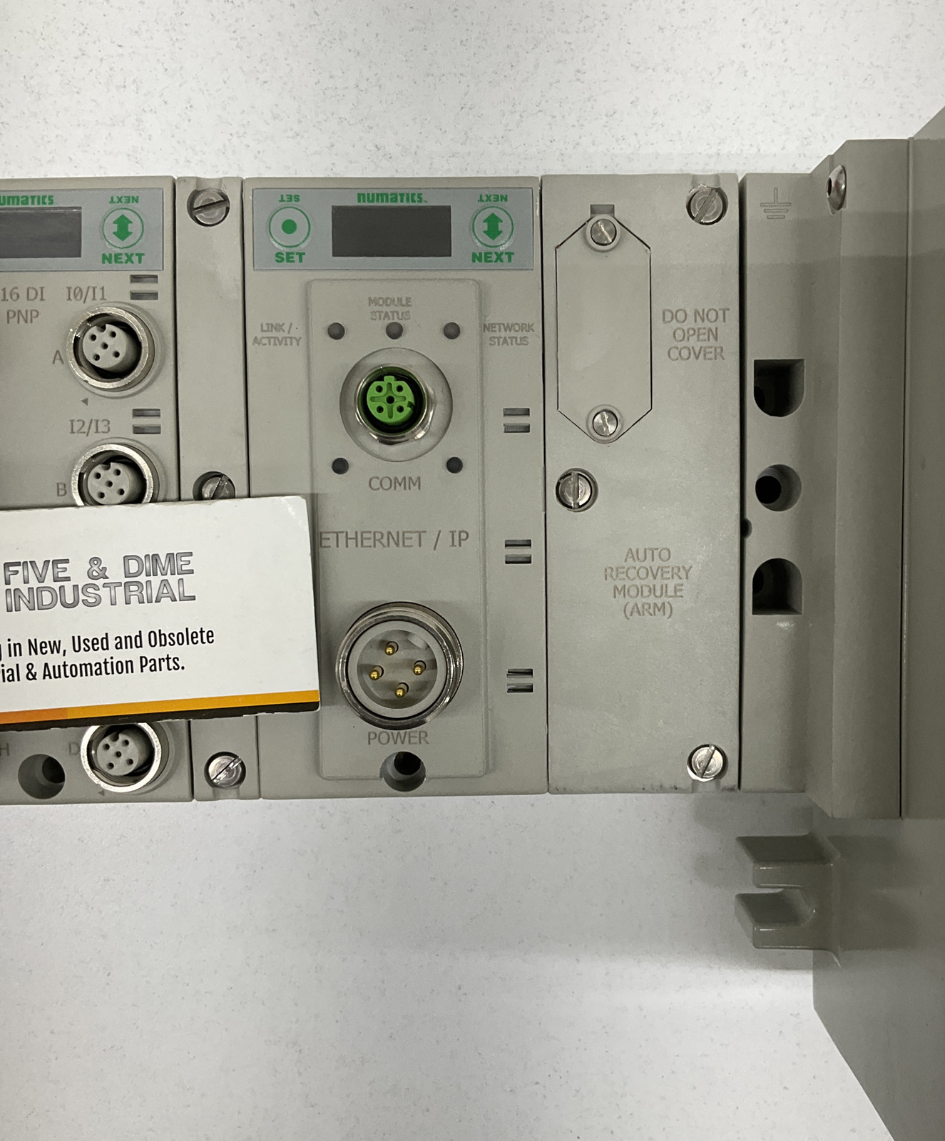 Numatics AK3BH00004NMUF 8 Bank Ethernet Manifold | eBay