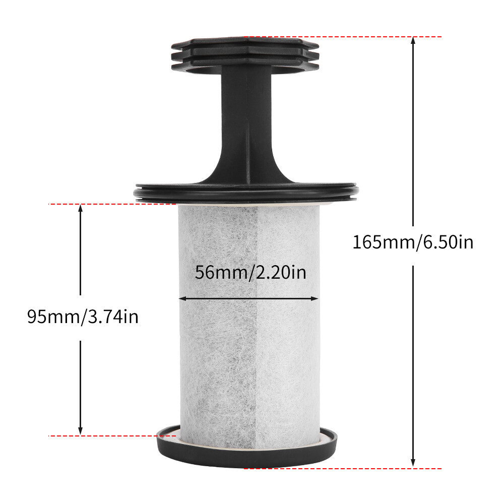 4PCS Oil Catch Can Filter Element Cotton Replacement For ProVent 200 ...