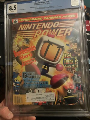 Nintendo Power Mag #111 Bomberman Hero w/ Pokemon Power #1 Highest ...