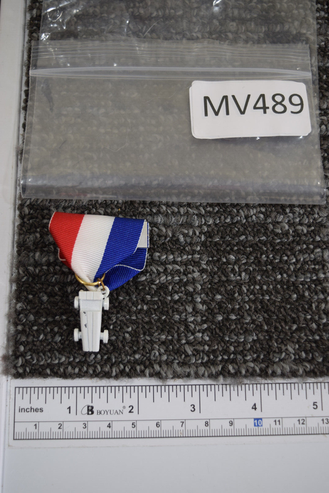 Cub Scouts BSA Pinewood Derby WHITE Car Award Medal Collectible Ribbon ...