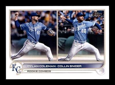 2022 Topps Update Series Rookie Combos #US147 Dylan Coleman Collin ...