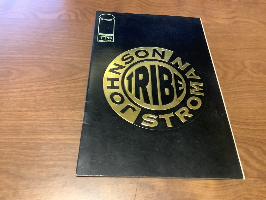 Neily- IMAGE COMICS -TRIBE #1 JOHNSON STROMAN GOLD EMBOSSED FOIL COVER ...