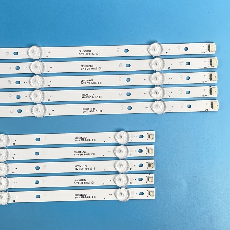 LED strips For 55UN70006LA Insignia NS-55DF710NA19 NS-55DF710NA21 ...