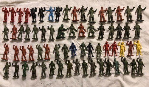 Big Lot - MPC Ring Hand Cowboys Indians Soldiers Pirates Ethnic Open ...