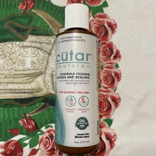 Cutar Emulsion Skin Moisturizer 6Oz Fast Relief Dry Itchy Skin HTF ...