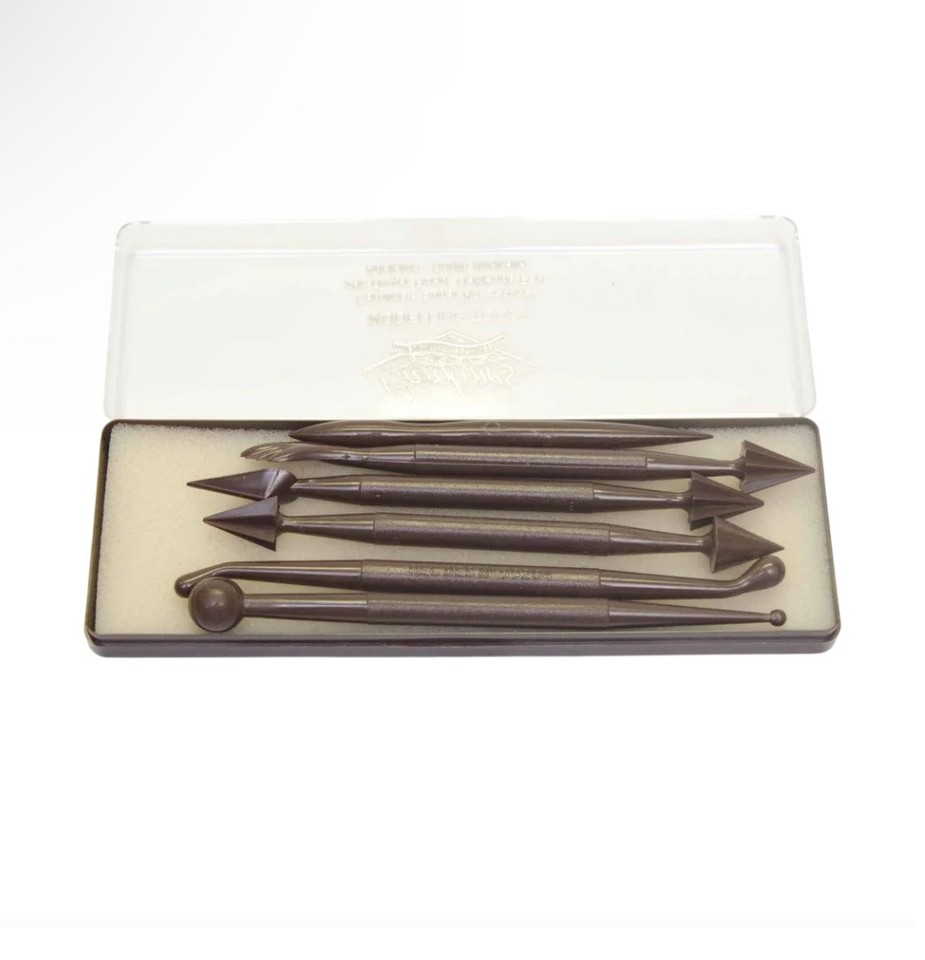 Caroline’s Modelling Tools 6 Piece Set New Sugar Art Cake Icing ...