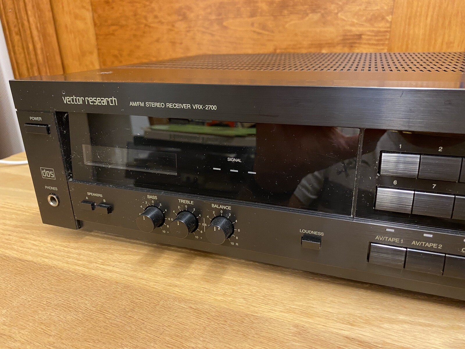 Vintage VECTOR RESEARCH VRX-2700 AM/FM STEREO RECEIVER 1988 Tested ...
