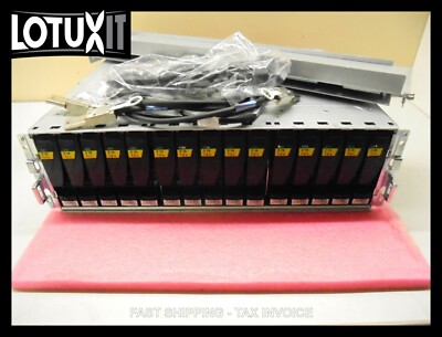 EMC Data Domain Expansion Enclosure ES30 15x 3TB 7.2K SAS HDD 005049573 ...