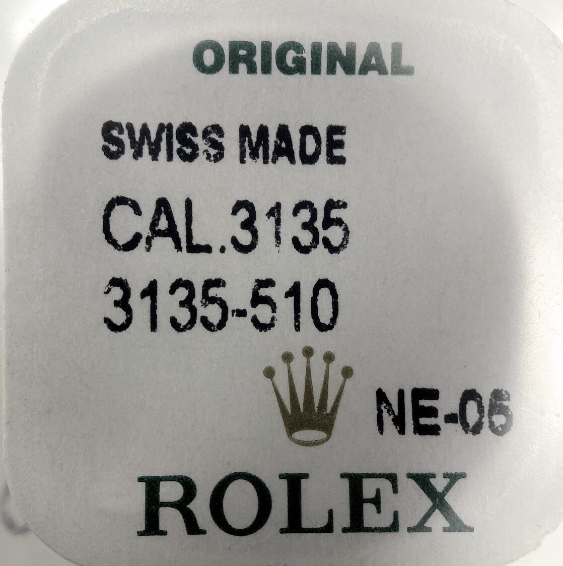 ROLEX FACTORY NEW SEALED Driving wheel for Ratchet Wheel 3135 510 | eBay