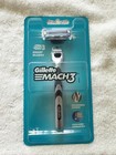 Gillette Mach3 Razor Handle + 1 Mach3 Turbo/Sensitive Cartridge | eBay