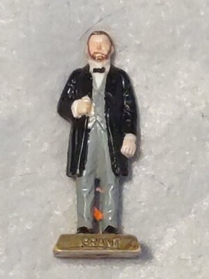 PRESIDENT ULYSSES S. GRANT Vintage 1960s Marx Presidents 2.5" Figure | eBay