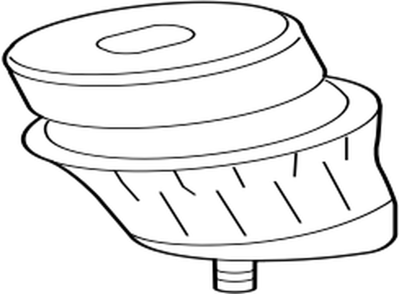 12361-36220 Toyota Insulator, engine mounting, front 1236136220, New ...