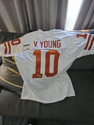 VINCE YOUNG AUTOGRAPHED JERSEY TEXAS LONGHORNS PSA V54087 | eBay