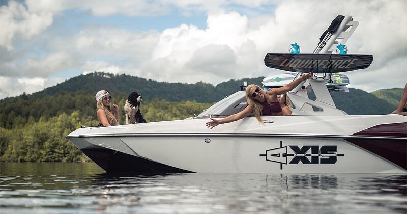 Axis Wake Boats 36” Replacement Black (x2) Decals Stickers Wakeboard ...