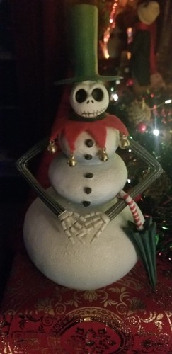 Tim Burton’s The Nightmare Before Christmas SNOWMAN JACK Action Figure ...