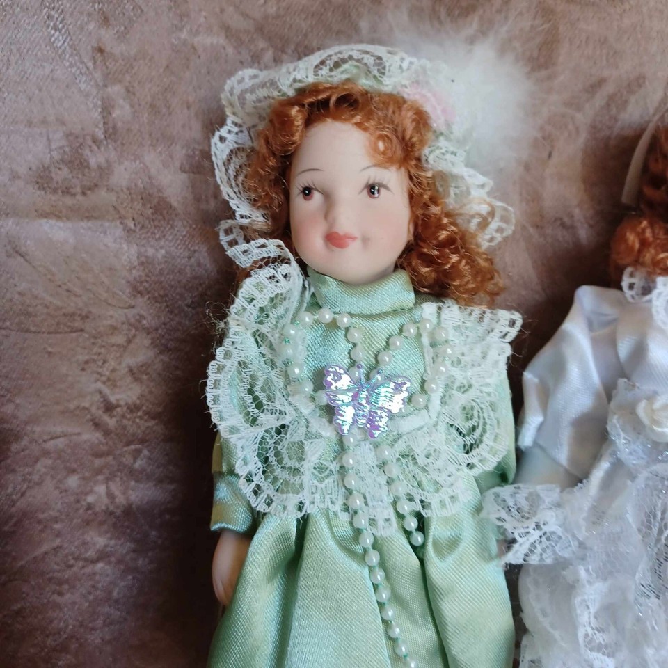PORCELAIN 7 inch DOLLs -Greenbrier International Inc Lot 4 | eBay