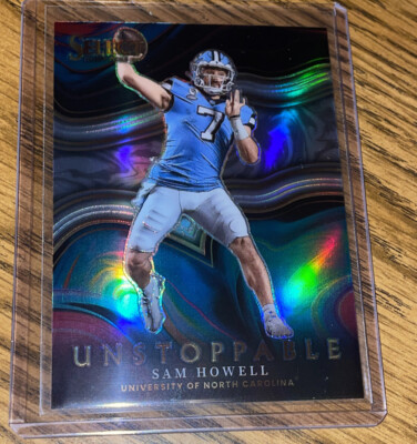 2022 Select Draft Picks Unstoppable Silver Prizm Sam Howell Rookie #US ...