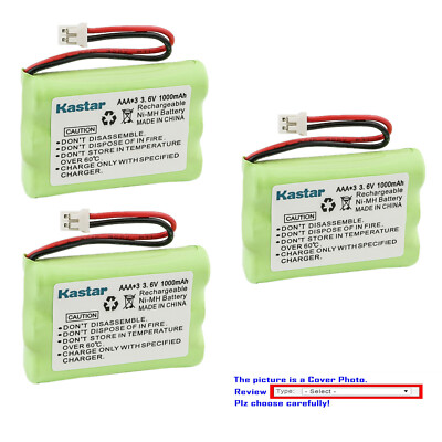 Kastar Digital Baby Monitor Battery Replace for Graco iMonitor ...