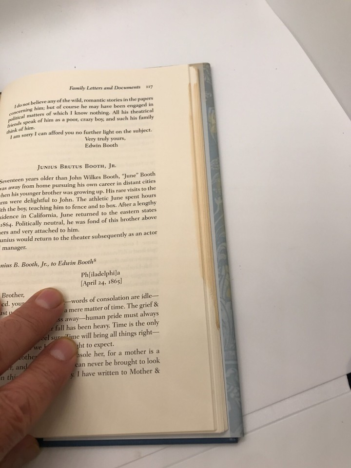 John Wilkes Booth A Sister's Memoir by Asia Booth Clarke First Edition ...
