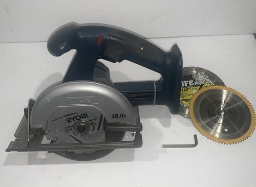 Ryobi Cordless Circular Saw 5-1/2" 18V R 10630 TOOL ONLY Blue Tested ...