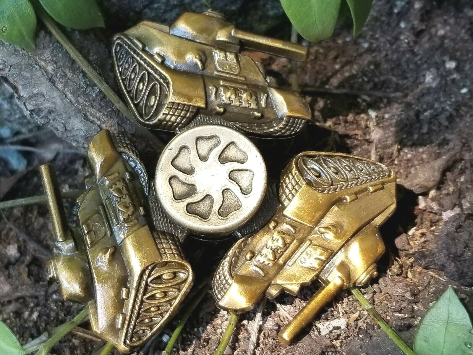 Armored Tanks Metal Hand Fidget Spinner Adults ADHD Toys Kids Army ...