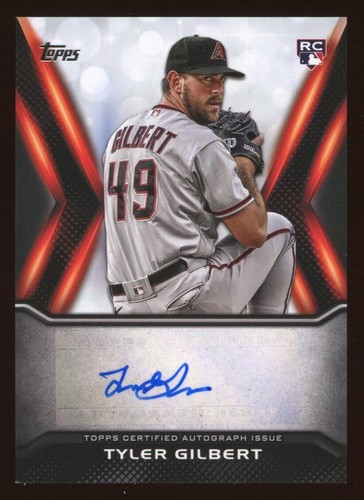 2022 Topps MLB Baseball Japan Edition TYLER GILBERT RC Rookie AUTO #TIA ...