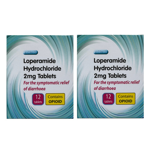 Loperamide Hydrochloride 2 mg Tablets- 2x Pack Of 12 Tablets | eBay UK