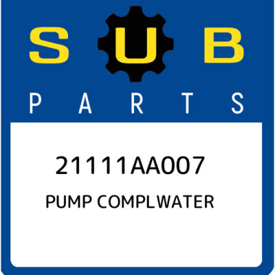 21111AA007 Subaru Pump complwater 21111AA007, New Genuine OEM Part | eBay