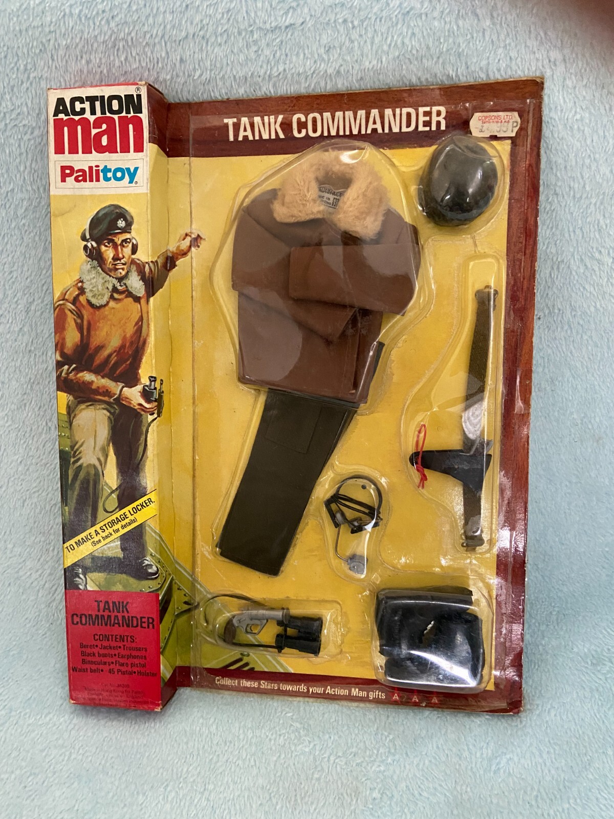 VINTAGE ACTION MAN - TANK COMMANDER OUTFIT RECARDED! | eBay UK