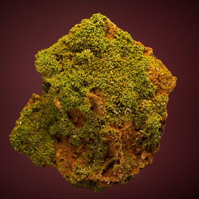 Pyromorphite, Tiger-Poorman Mine, near Burke, Shoshone County, Idaho ...