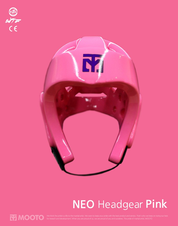 MOOTO NEO Taekwondo Head Gear White / Pink / Red / Blue TKD Guard WTF ...