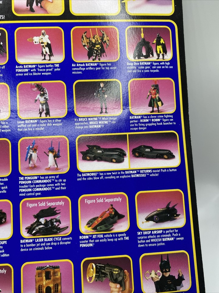 Batman Returns Deep Dive Scuba Batman Action Figure Kenner Michael ...