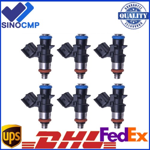 6x Fuel Injector 5184085AC For Jeep Grand Cherokee Dodge Avenger ...