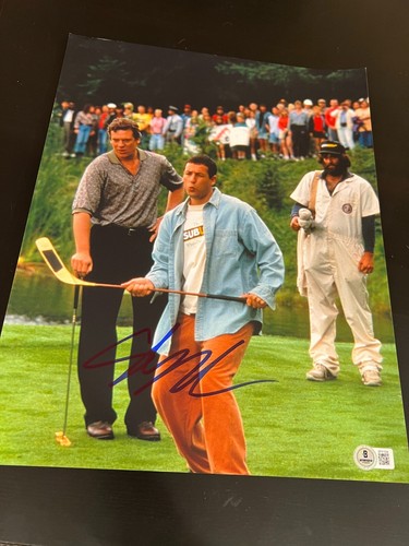 ADAM SANDLER SIGNED AUTOGRAPH 11x14 PHOTO HAPPY GILMORE BECKETT BAS X6 ...