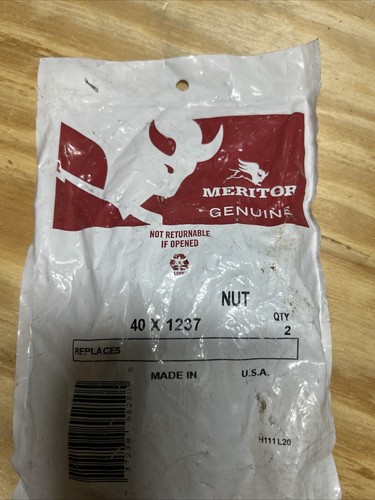 Meritor Pinion Lock Nut 40X1233 | eBay