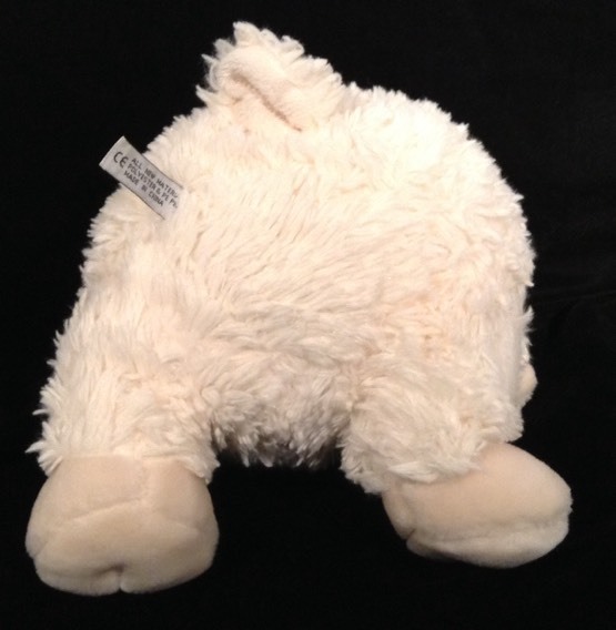 Lamb Soft and Cuddly Plush Unipak 11" White Stuffed Toy Boys & Girls 3 ...
