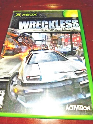 Wreckless The Yakuza Missions Xbox 2002 Game Cars Driving Racing ...