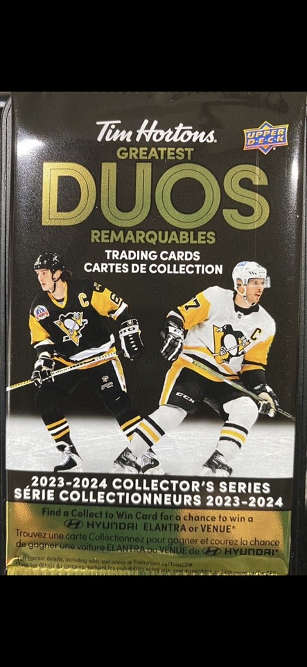 2023-24 UD Tim Hortons Greatest Duos Set Linked by Numbers complete 15 ...