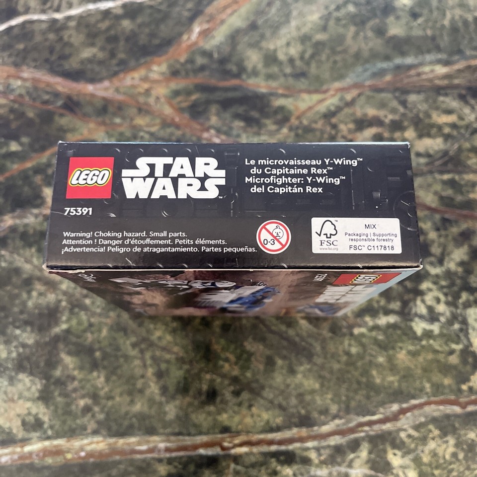 LEGO-75391-Star Wars Captain Rex Y-Wing Microfighter-SEALED IN HAND ...