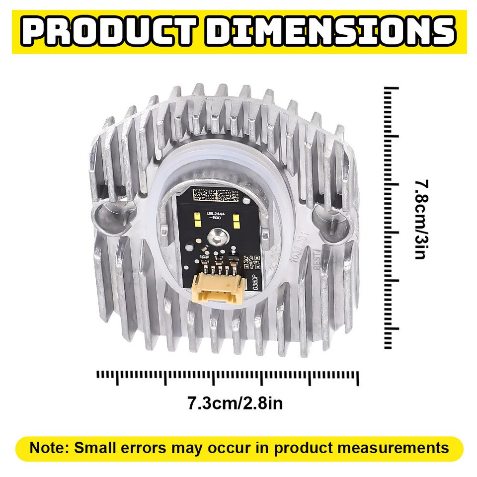 2PCS 63117214934 DRL Daytime Running Light Module For 5 Series G30,G32 ...
