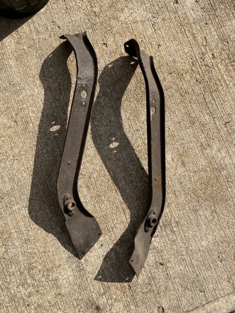 1923 1924 1925 Ford Model T Touring Open Car Rear Inside Body Brackets ...