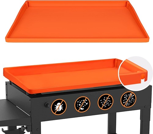 28 Inch Silicone Griddle Cover Blackstone Full-Wrap Mat Protective BBQ ...