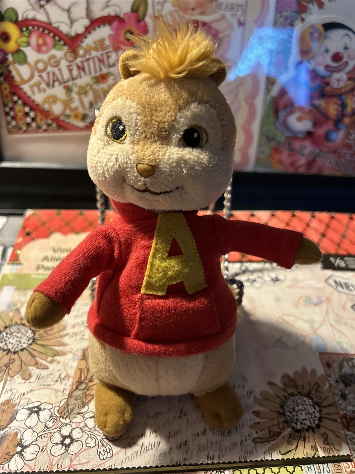 2012 TY Beanie Babies ALVIN From ALVIN AND THE CHIPMUNKS 7” Rare ...