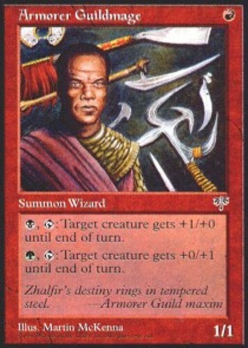 MTG magic cards 4x Armorer Guildmage Mirage Light Play, English | eBay