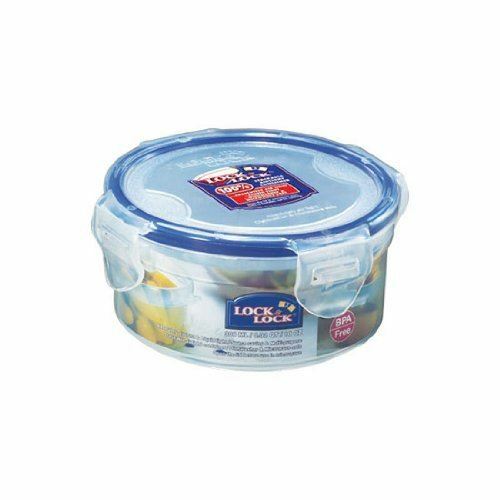 LOCK AND & N LOCK ROUND PLASTIC FOOD STORAGE CONTAINER 300ML HPL932 | eBay
