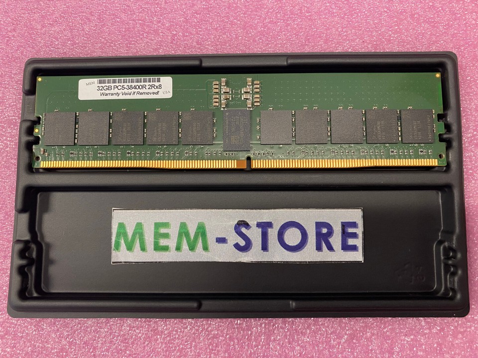 4X77A81438-MB 32GB DDR5 4800MHz RDIMM RAM Memory for ThinkSystem SR645 ...