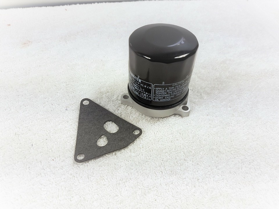 Yamaha TX500 XS500 Oil Filter Mount M20 Thread Conversion Adaptor Kit ...